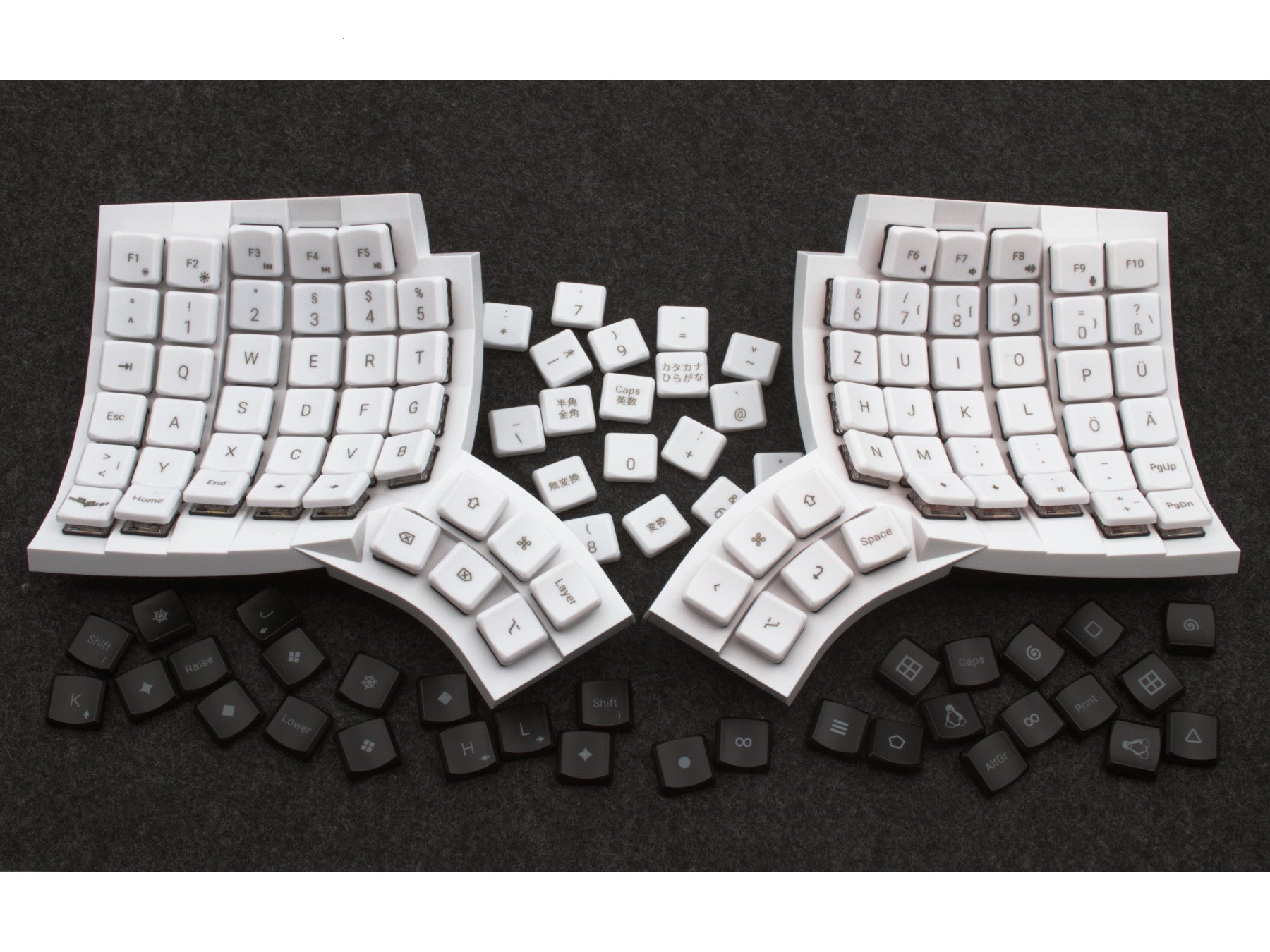 MoErgo Glove80 Wireless Split Ergonomic Keyboard