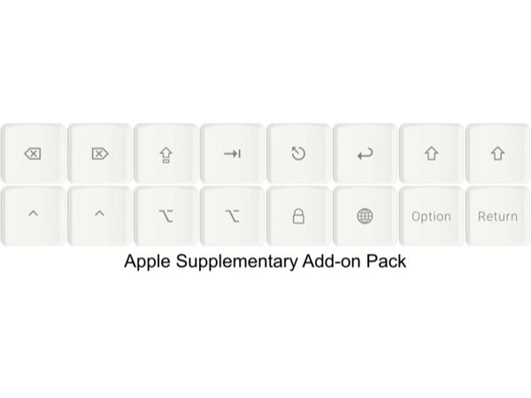 [Ships from USA] Glove80 Apple Keycap Add-on Set (MCC profile for Choc ...